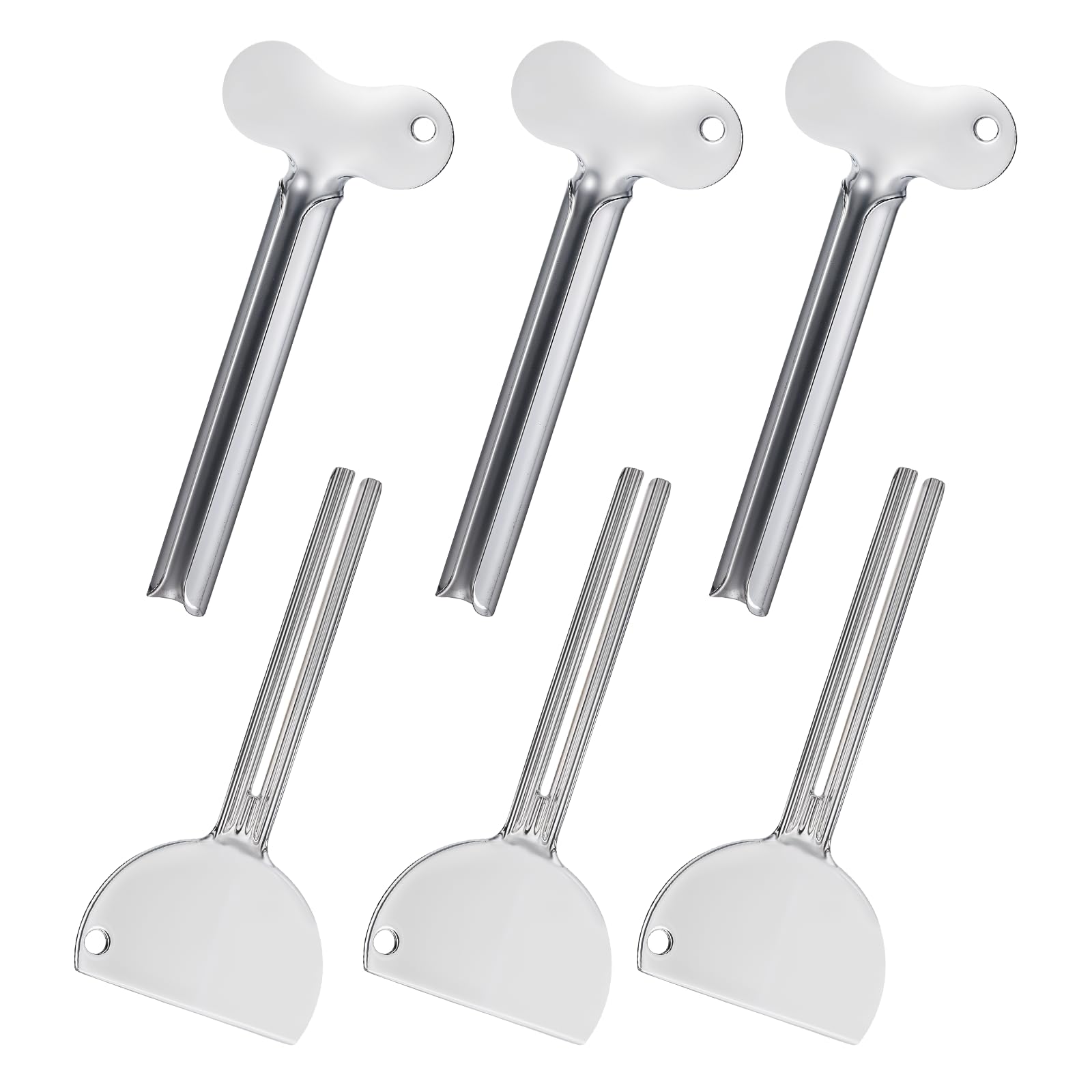 Amazon.com: Dimeho Toothpaste Squeezer, 6 Pcs Metal Tube Squeezer Keys ...
