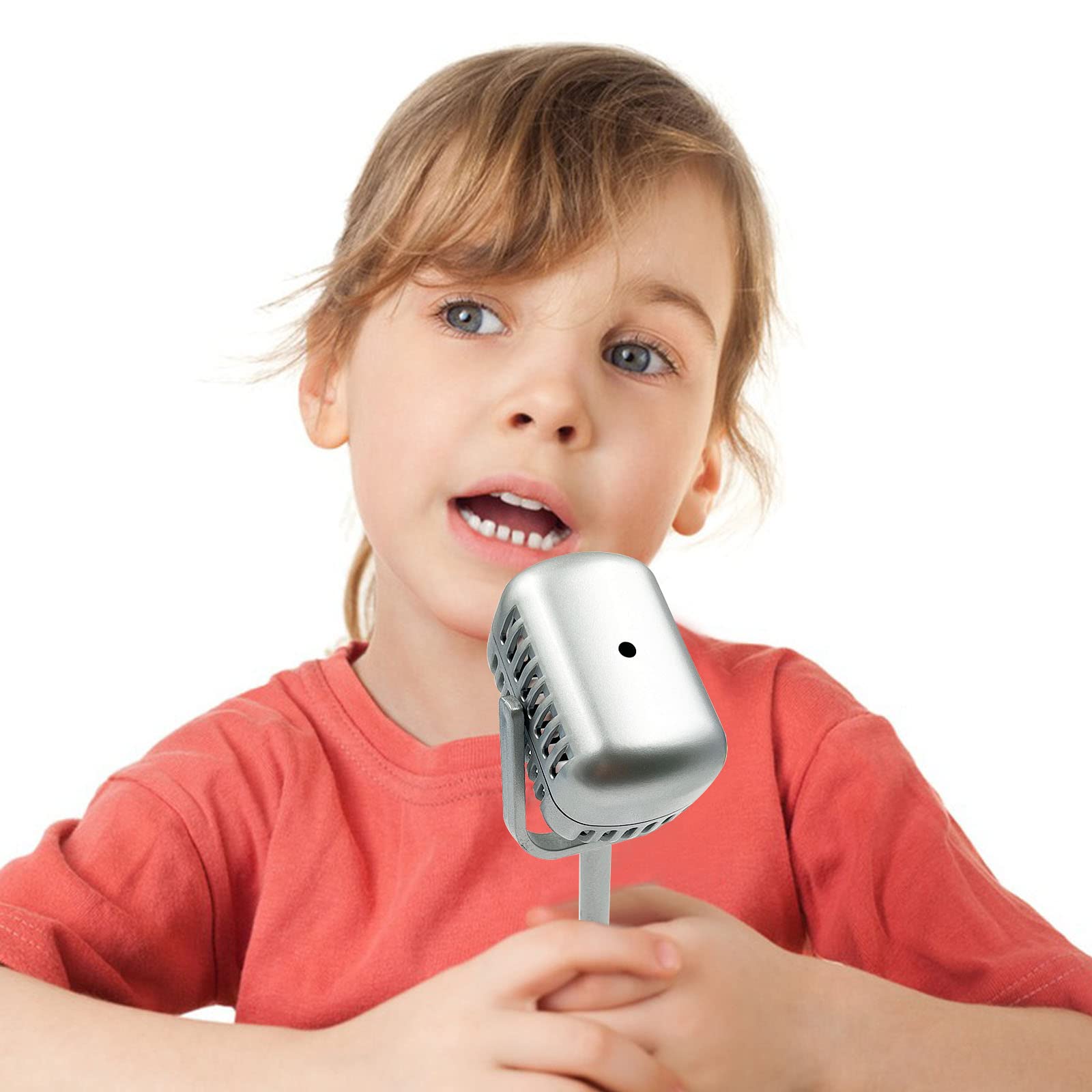 Snapklik.com : 2 Pcs Retro Decor Microphone Prop, lyfLux Toy Microphone ...