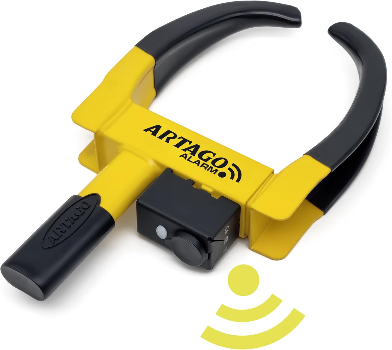 Amazon.com: ARTAGO ART872 High-End Alarm Wheel Clamp Lock, Exclusive ...