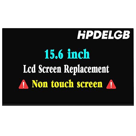 HPDELGB for HP Probook 450 G8 G9 G10 / 455 G8 G9 G10 LCD Screen ...