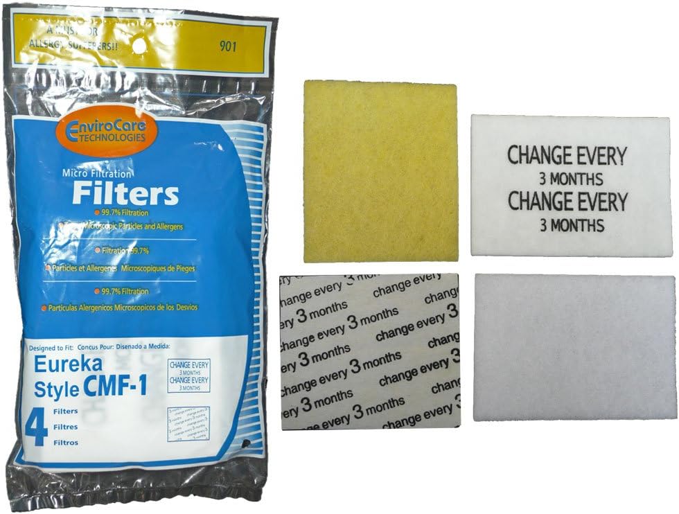 Amazon.com: EnviroCare Replacement HEPA Vacuum Cleaner Filter Set ...
