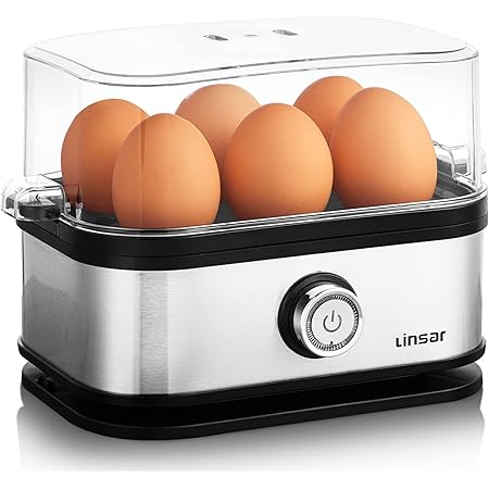 Amazon.de: Eierkocher für 6 Eier mit 400 Watt - herausnehmbarer ...