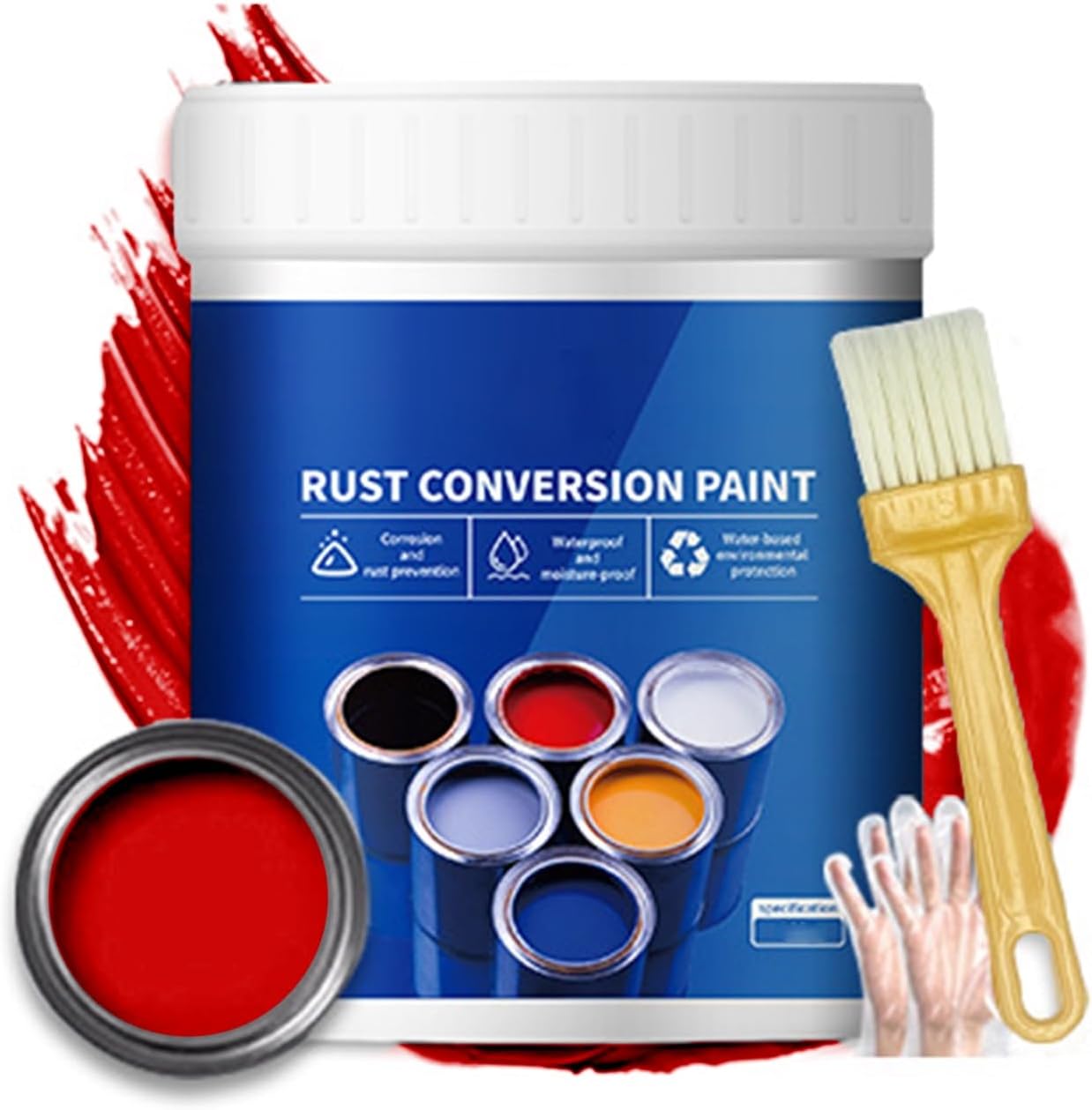 Amazon.fr : Metal Weatherproof Rust Conversion Paint, Multi-Color ...