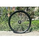 Amazon.com : AUTES 26 inch Double Wall Aluminum Front Rim Heavy Duty ...