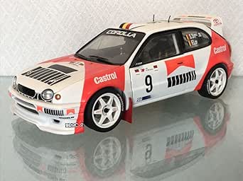 Amazon.co.jp: 1/18 Toyota Corolla Castrol Rally Car Junk Mini Car Auto ...