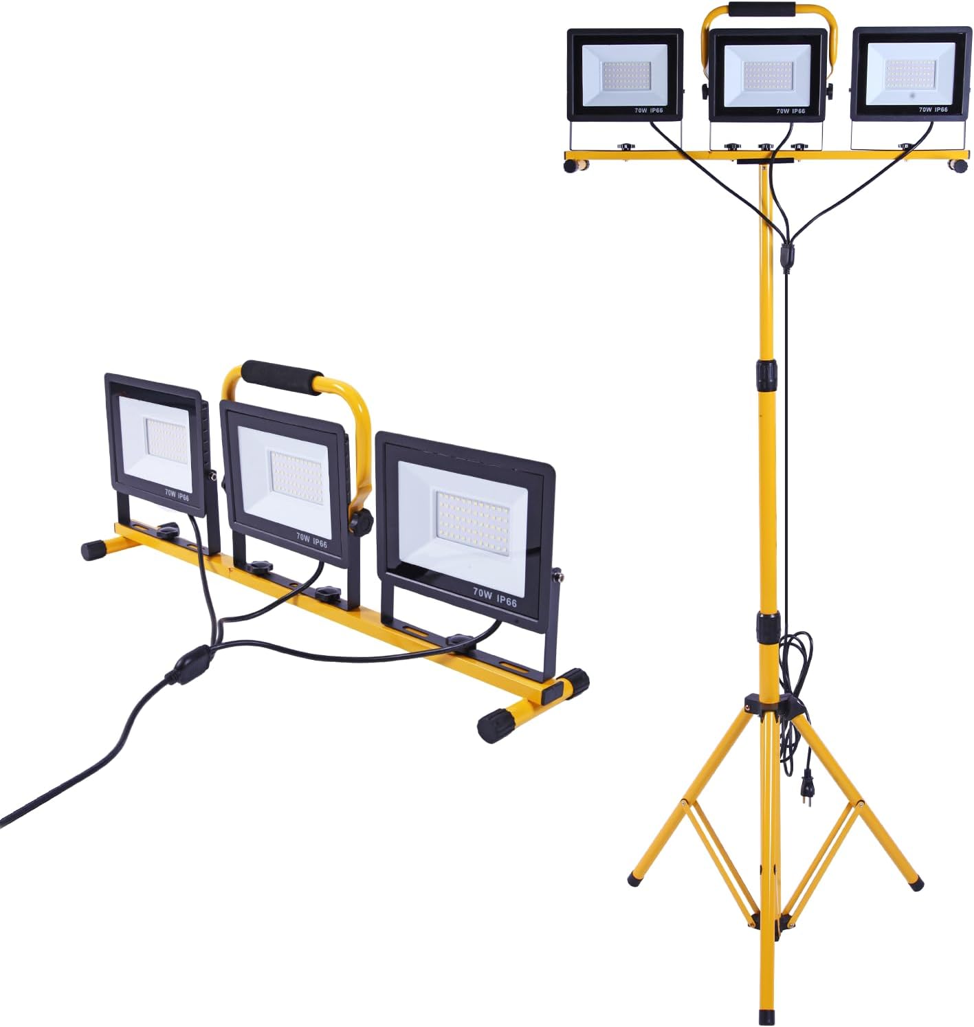 Amazon.com: PowerSmith 8000 Lumen LED Work Light with Stand, All Metal ...