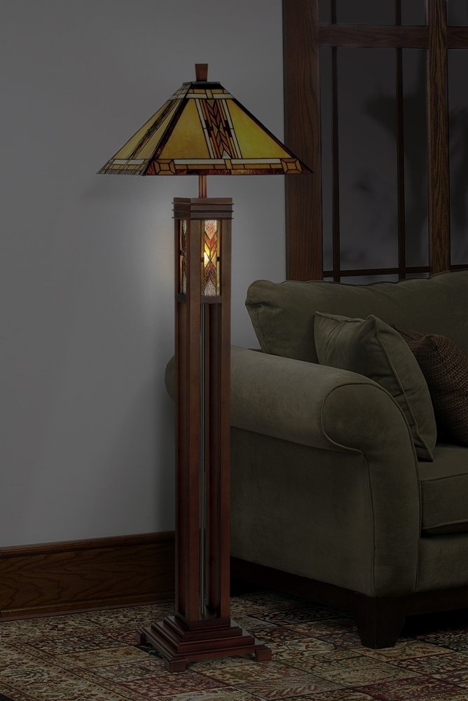 Walnut Craftsman Mission Lamp Living In A Craftsman Home Brings A