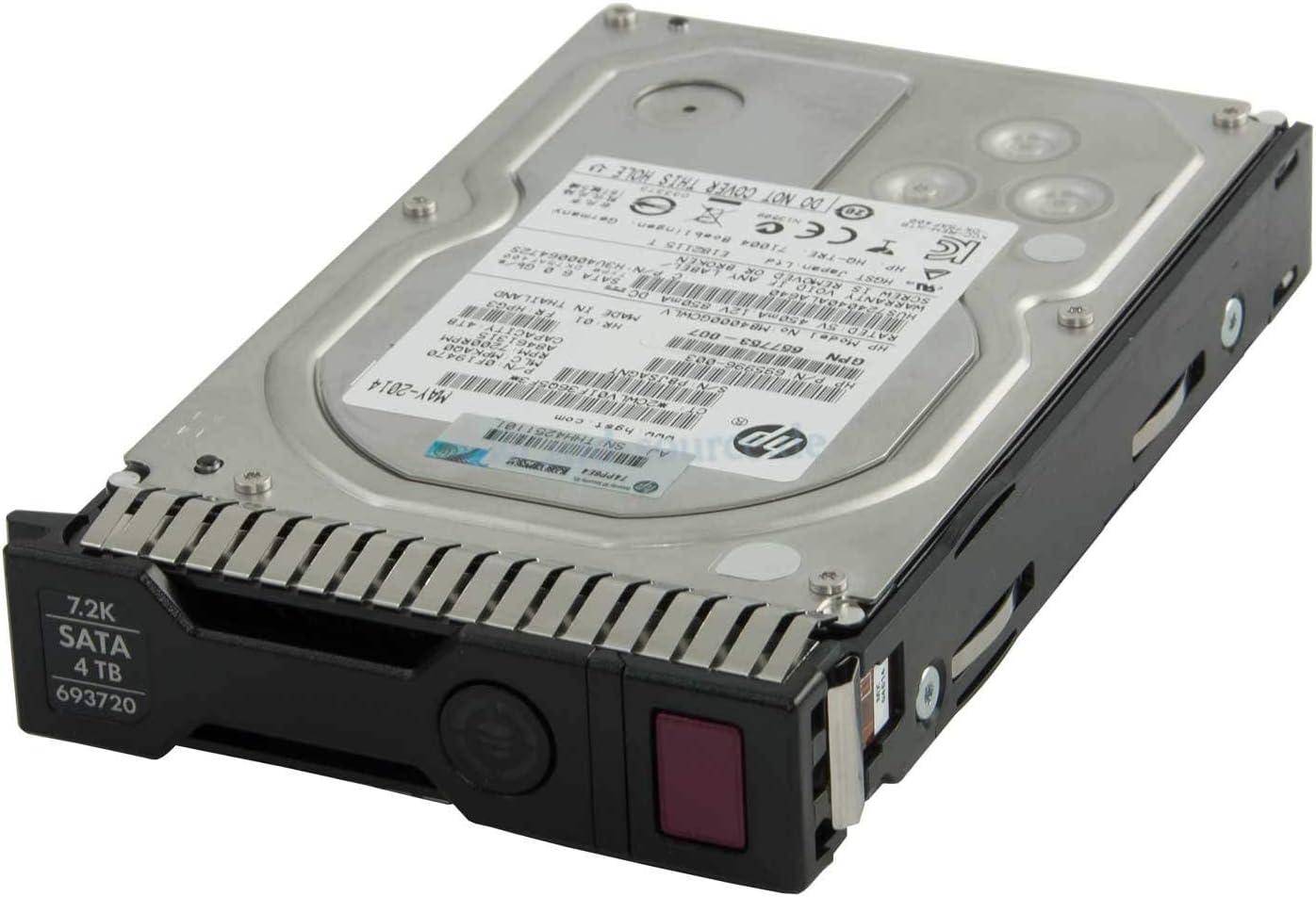Amazon.com: HP 693720-001 4TB 7.2K 6G SATA 3.5 Drive (Renewed ...