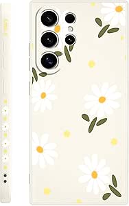 Amazon.com: LEECG for Samsung Galaxy S24 Ultra Case, Creative Flower Pattern Design Phone Cover ...