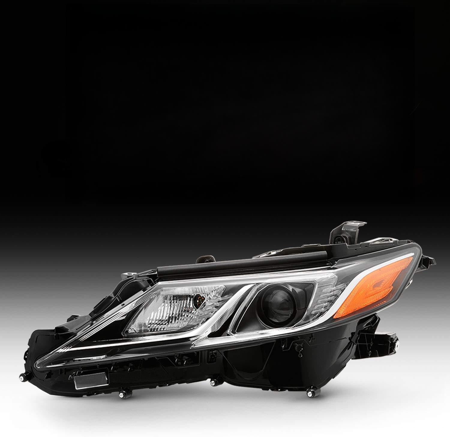 Amazon.com: AKKON - Fits 2018-2024 Toyota Camry L LE SE Halogen Type ...