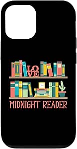 Amazon.com: iPhone 12/12 Pro Midnight Reader Bookworm Reading Coach Book Lover Case : Cell ...