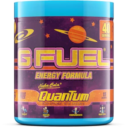 Amazon.com: G Fuel Sugar Free Plant Based Ingredients – Sour Blue Chug ...