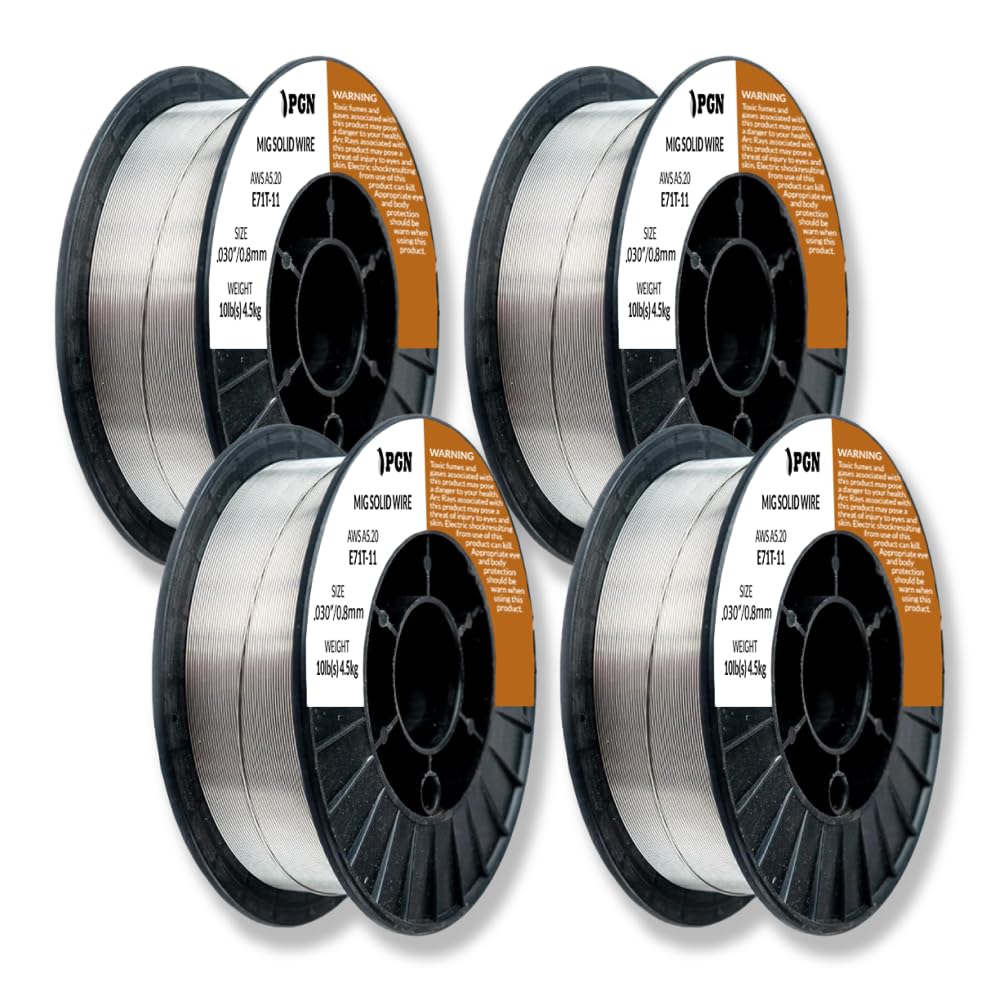 Snapklik.com : (4 Pack) PGN Flux Core Welding Wire - E71T-11 .030 Inch ...