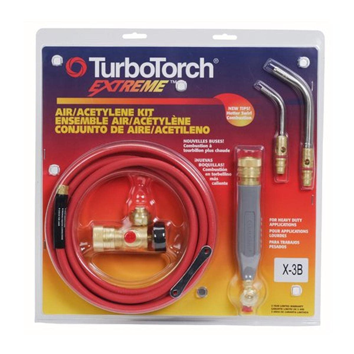 Thermadyne TurboTorch 0386-0335 X-3B Air Acetylene Torch Outfit ...