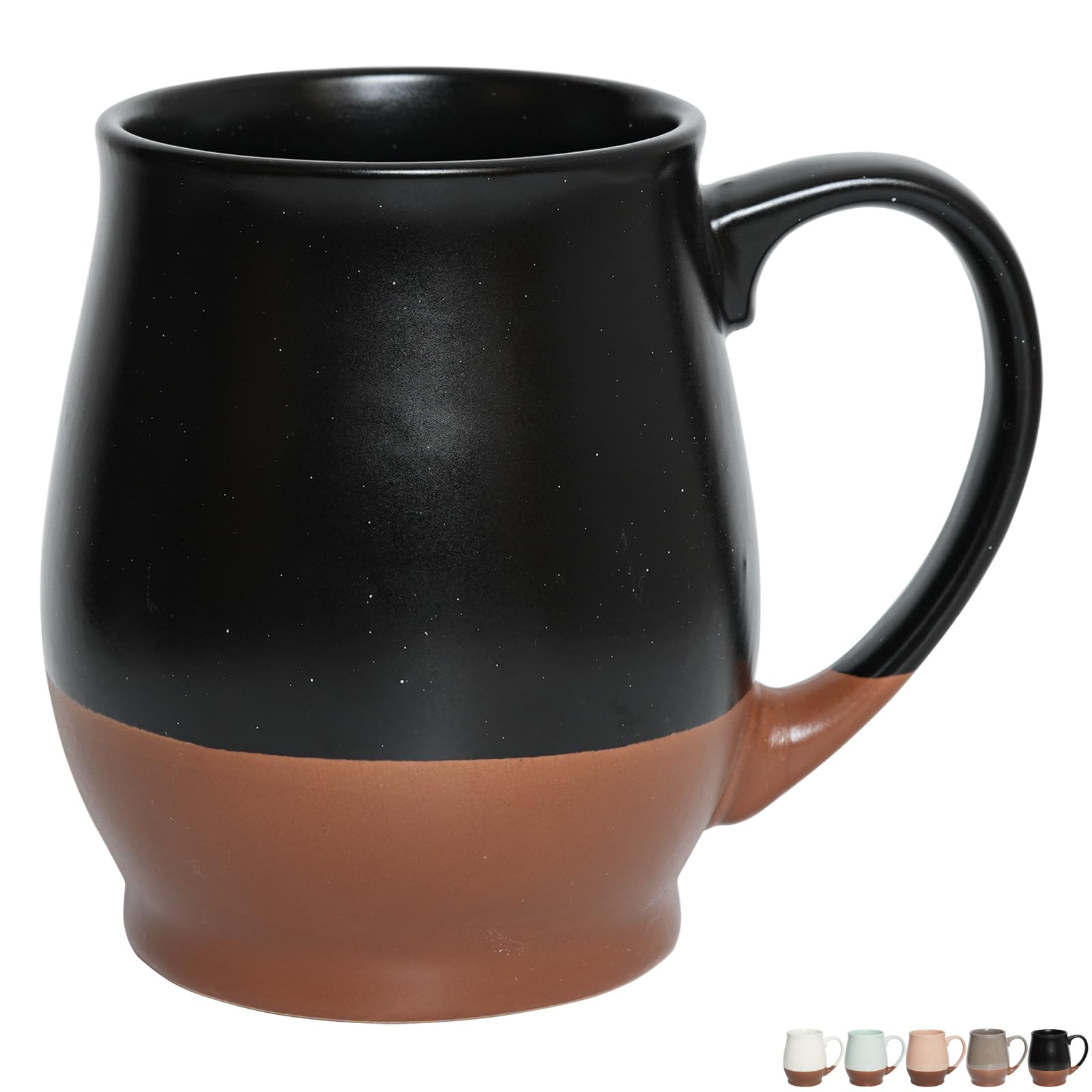Amazon.com: Bosmarlin Extra Large Ceramic Coffee Mug, 24 Oz, Dishwasher ...
