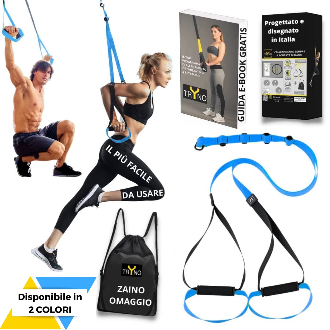 TRYNO TRX Fitness | Gym Multifunction Tool | Italian Design 2022 ...