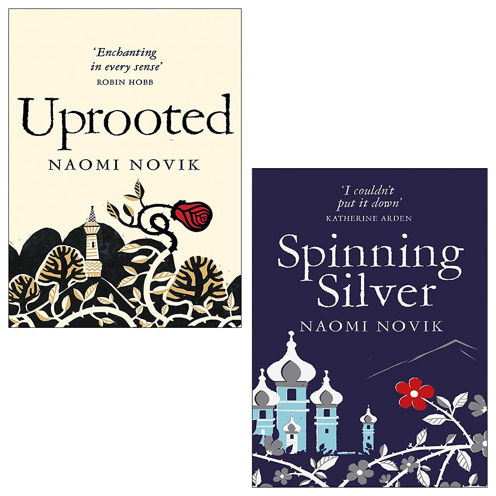 Naomi Novik 2 Books Collection Set (Uprooted & Spinning Silver ...
