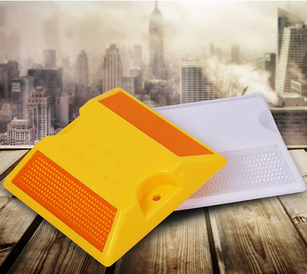 Snapklik.com : Comboss Road Reflectors 12 Pack 4 By 4 Inch Street ...