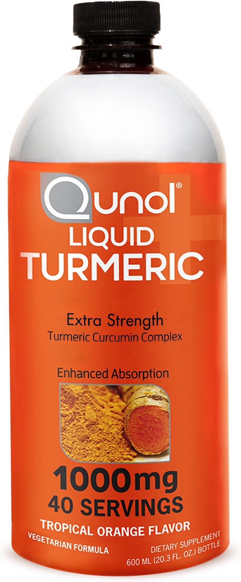 Amazon.com: Qunol Liquid Turmeric Curcumin with Black Pepper, Turmeric ...