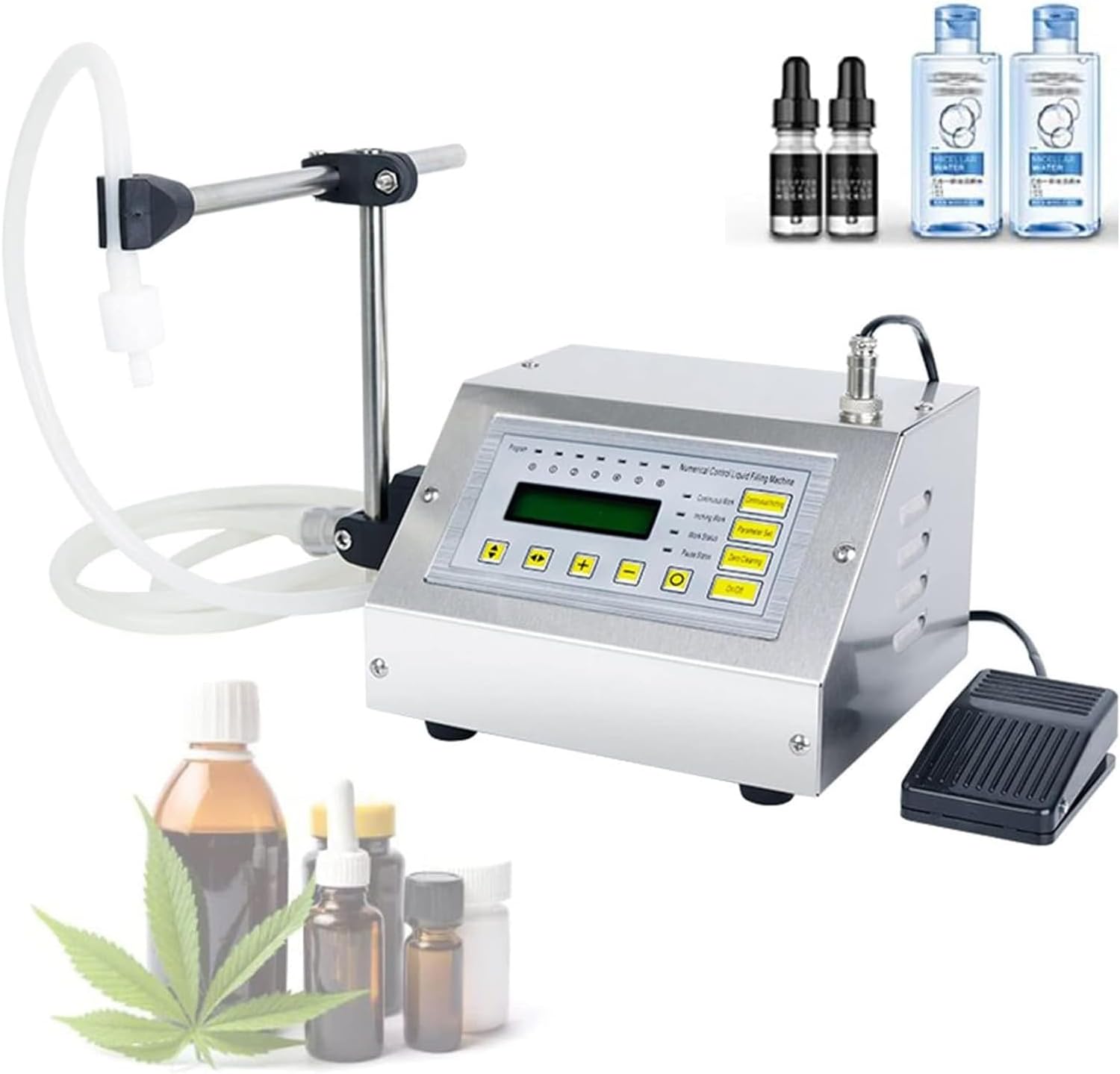 Amazon.com: Liquid Filling Machine, Filler Machine Bottling Diaphragm ...