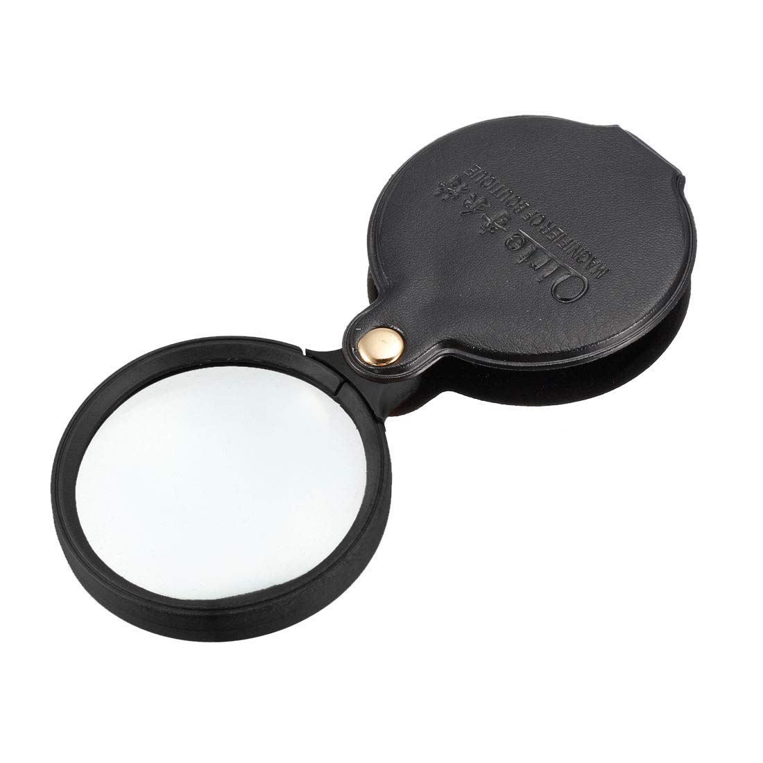 Amazon.com: uxcell Magnifying Glass, 60mm 10X Pocket Folding Magnifier ...