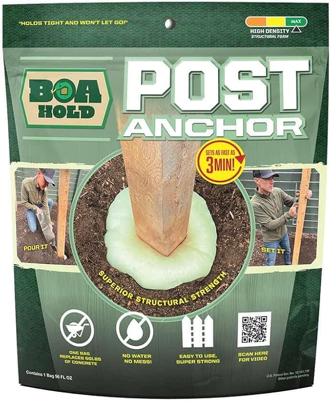 Amazon.com: Boa Hold Post Anchor – Alternative to Concrete | No Water ...