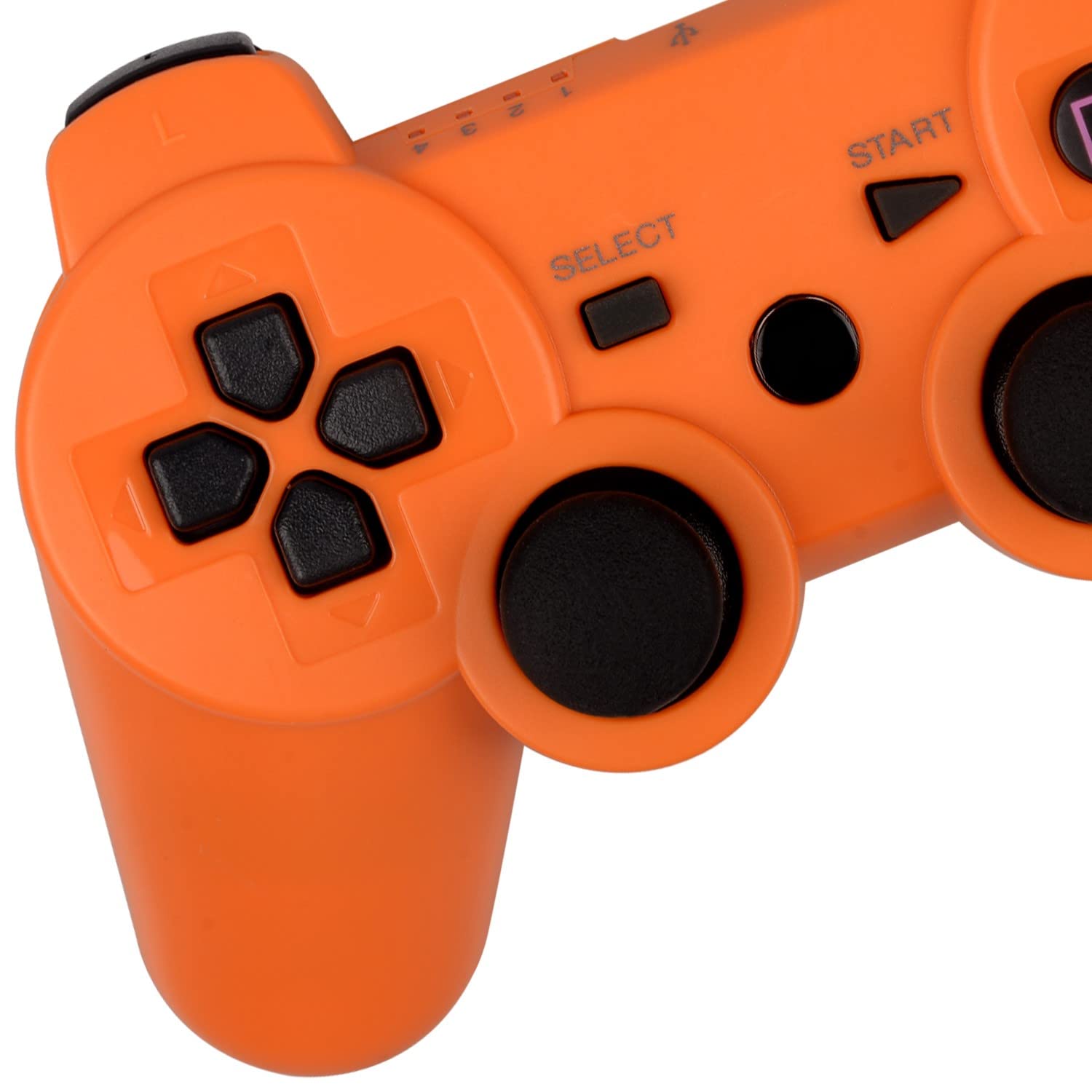 Orange Playstation 3 Controller