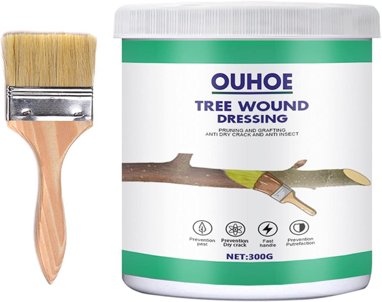 Tree Wound Wax For Wood Fruit Ornamental Trees Quick Recovery Tree Wound Pruning Sealer 30 100 Tree Wound Wax For Wood Fruit Ornamental Trees Quick Recovery Tree Wound Pruning Sealer 30 100
