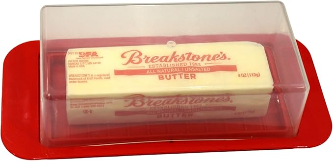 Amazon.com | Butter Dish With Cover and Handles Fits Both Elgin East ...