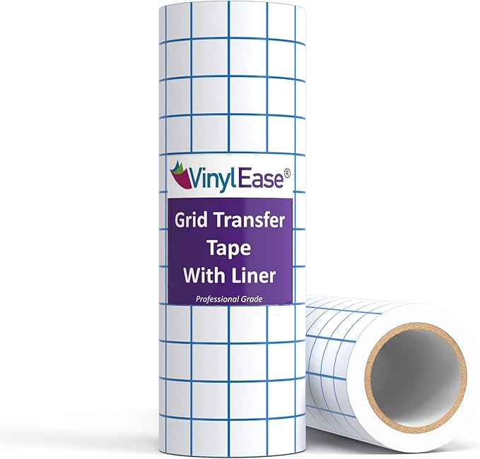 Amazon.com: Vinyl Ease 12 inch x 30 feet roll of Clear Vinyl Transfer ...