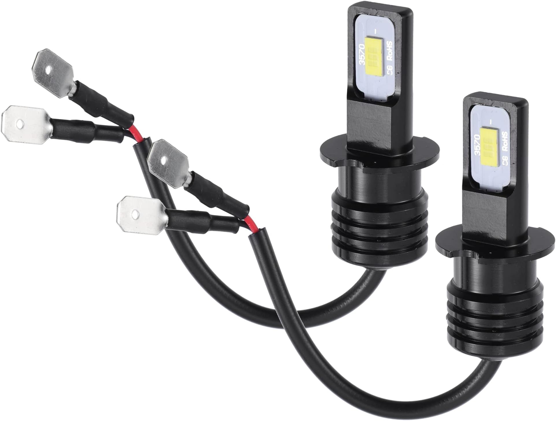 Amazon.com: DODOFUN H3 LED Fog Light Bulbs Super Bright Replacement Kit ...