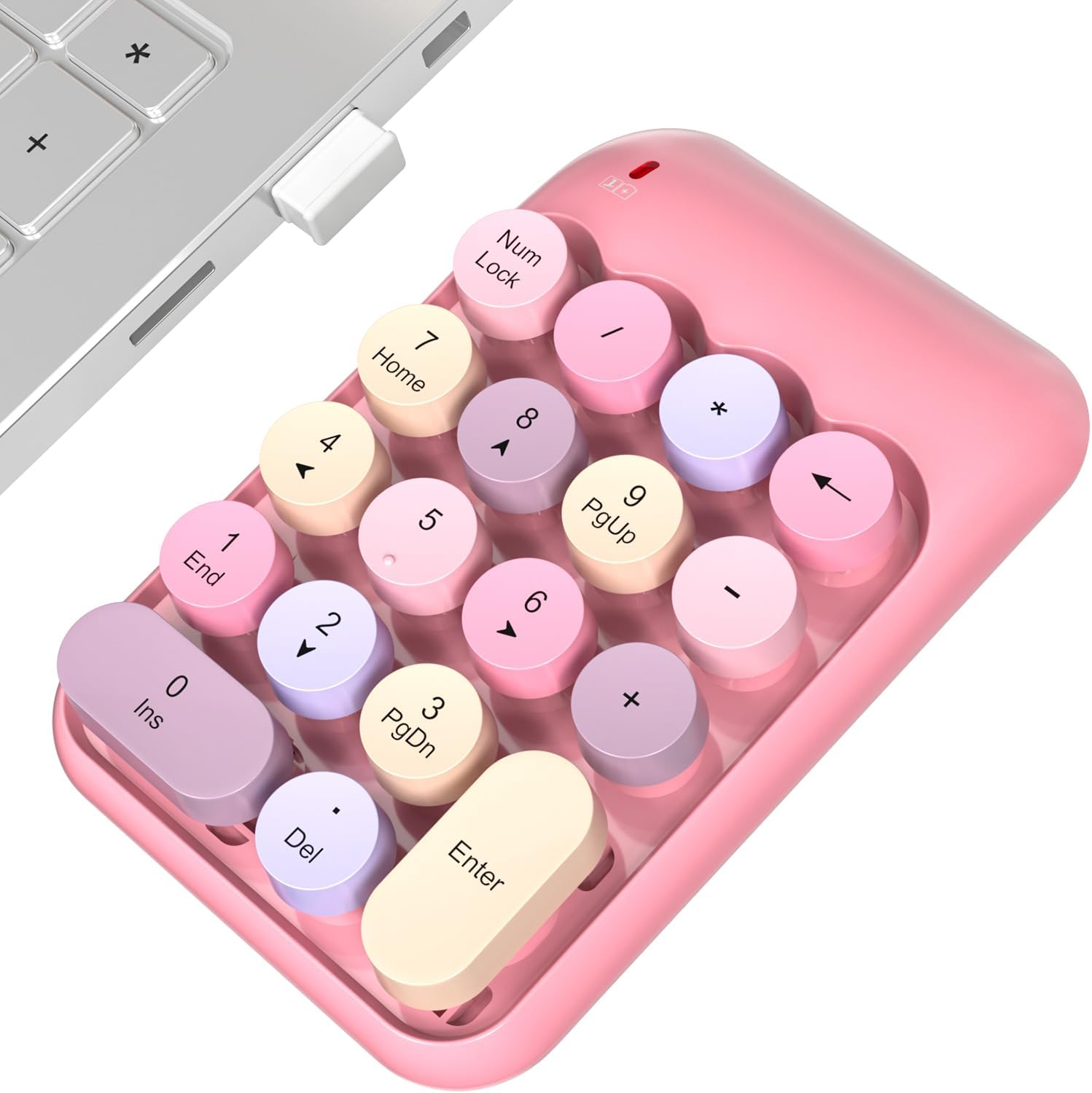 Amazon.com: CHAYA Wireless Numeric Keypad-Mini 18 Keys Portable Slim ...