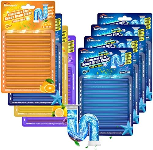 Amazon.com: 96 Pcs Drain Sticks Drain Cleaner and Sticks for Drains ...