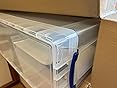 Really Useful Plastic Storage Box 77 Litre Clear : Amazon.co.uk: Home ...