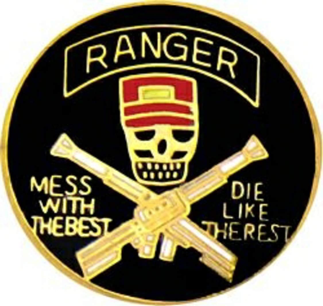 Amazon.com: US Army Ranger Lapel Pin or Hat Pin : Clothing, Shoes & Jewelry