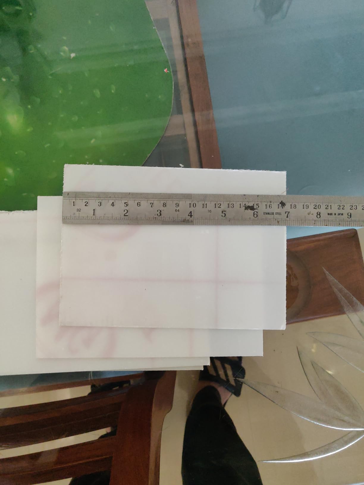 acrylic glass sheet transparent 2mm Pack of 4 panel for DIY craft ...