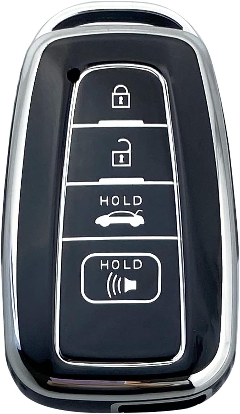 Amazon.com: OFFCURVE for Toyota Key Fob Cover Car Key Case Cover Fit ...