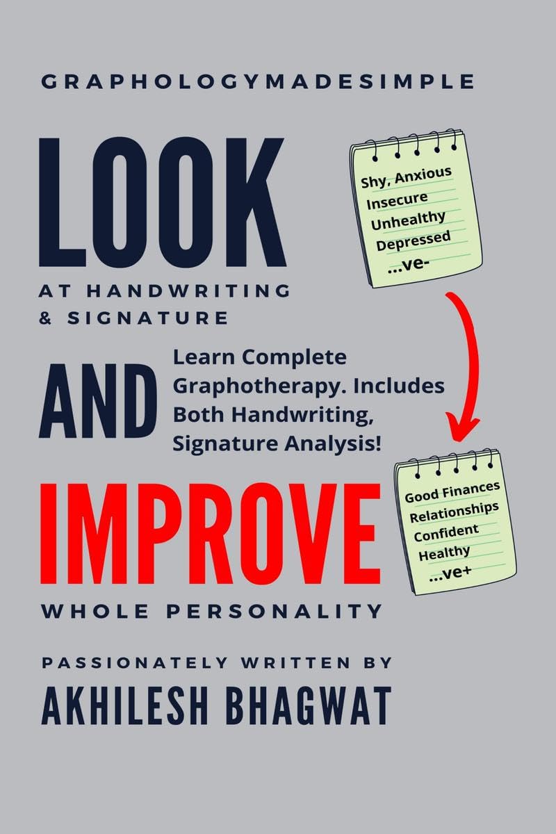 Look And Improve : Learn Complete Graphotherapy. Includes Both ...