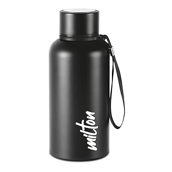 Milton Aura 500 Thermosteel Water Bottle 500 ml, 24 Hr Hot and Cold I Leak Proof Lid, ISI ...