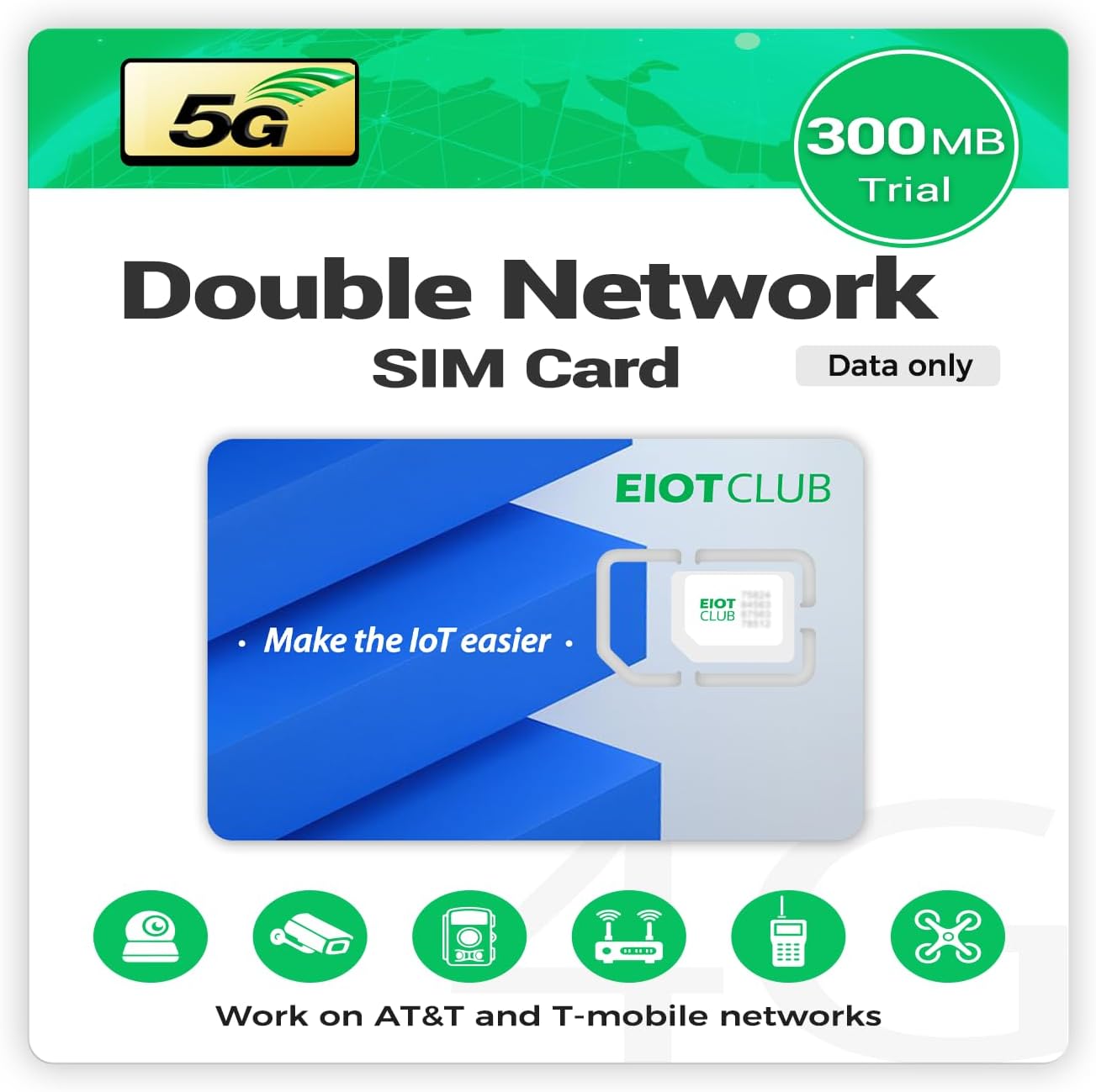 Amazon.com: Verizon Wireless 5G & 4G LTE SIM Card Triple Cut with Sim ...
