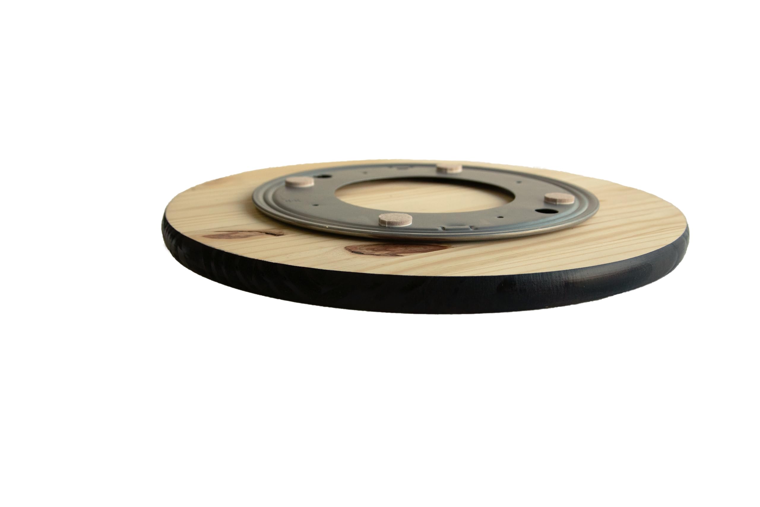 (defective) House & Homebody Co. Decorative Wood Lazy Susan, Imaged ...