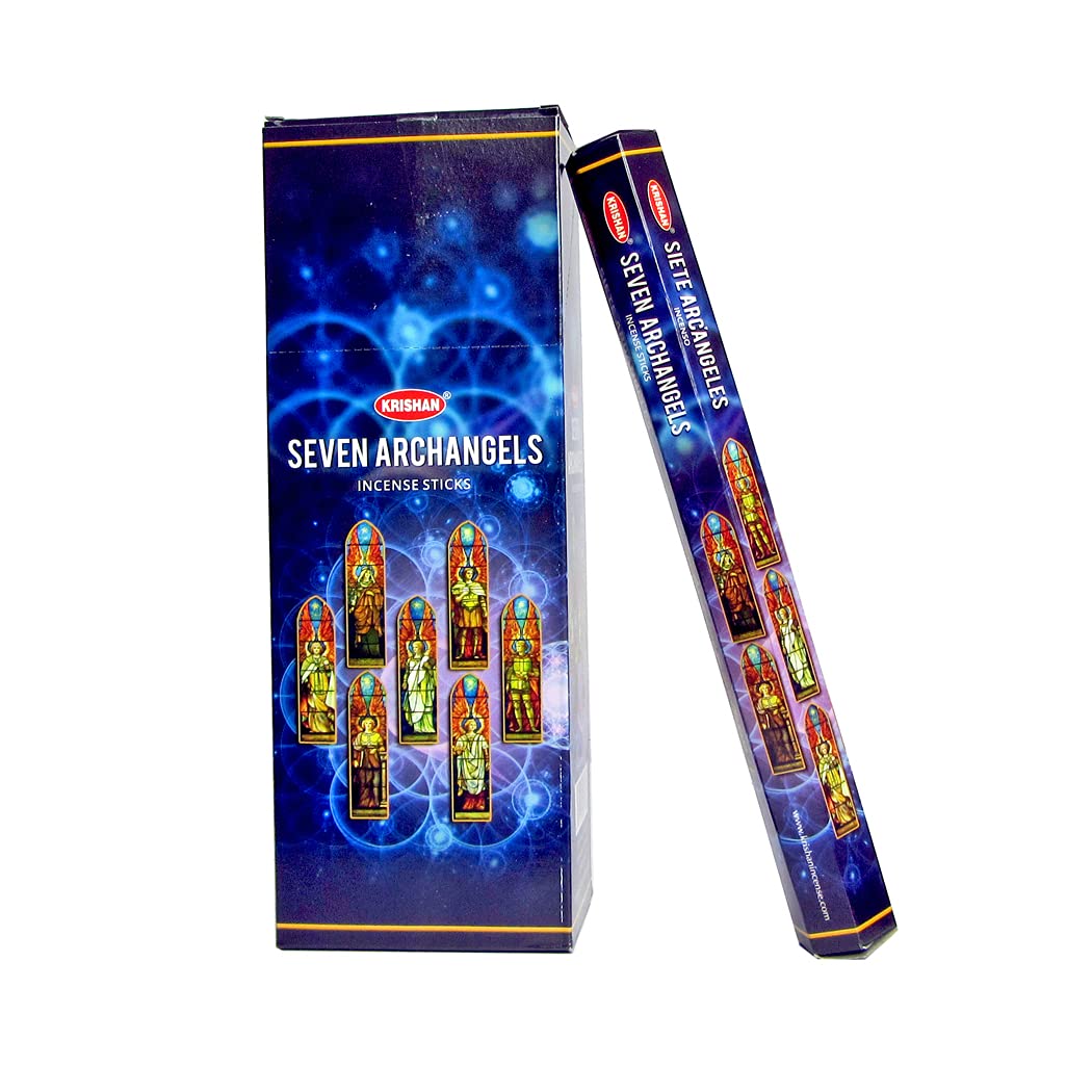 Krishan Incense Stick Seven Archangels Perfumed Fragrance Indian Hand ...