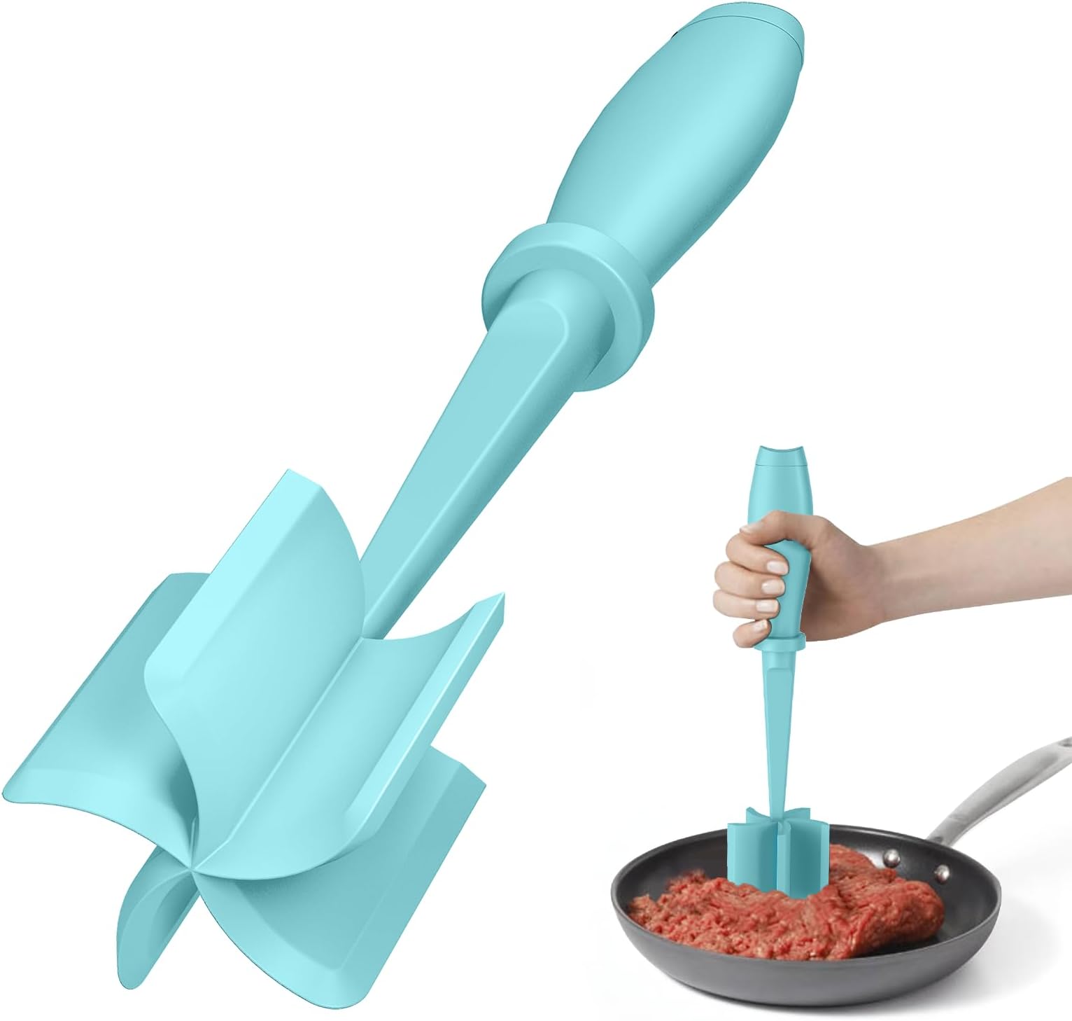 Amazon.com: Simple Craft Meat Chopper - Premium Meat Masher, Ground ...
