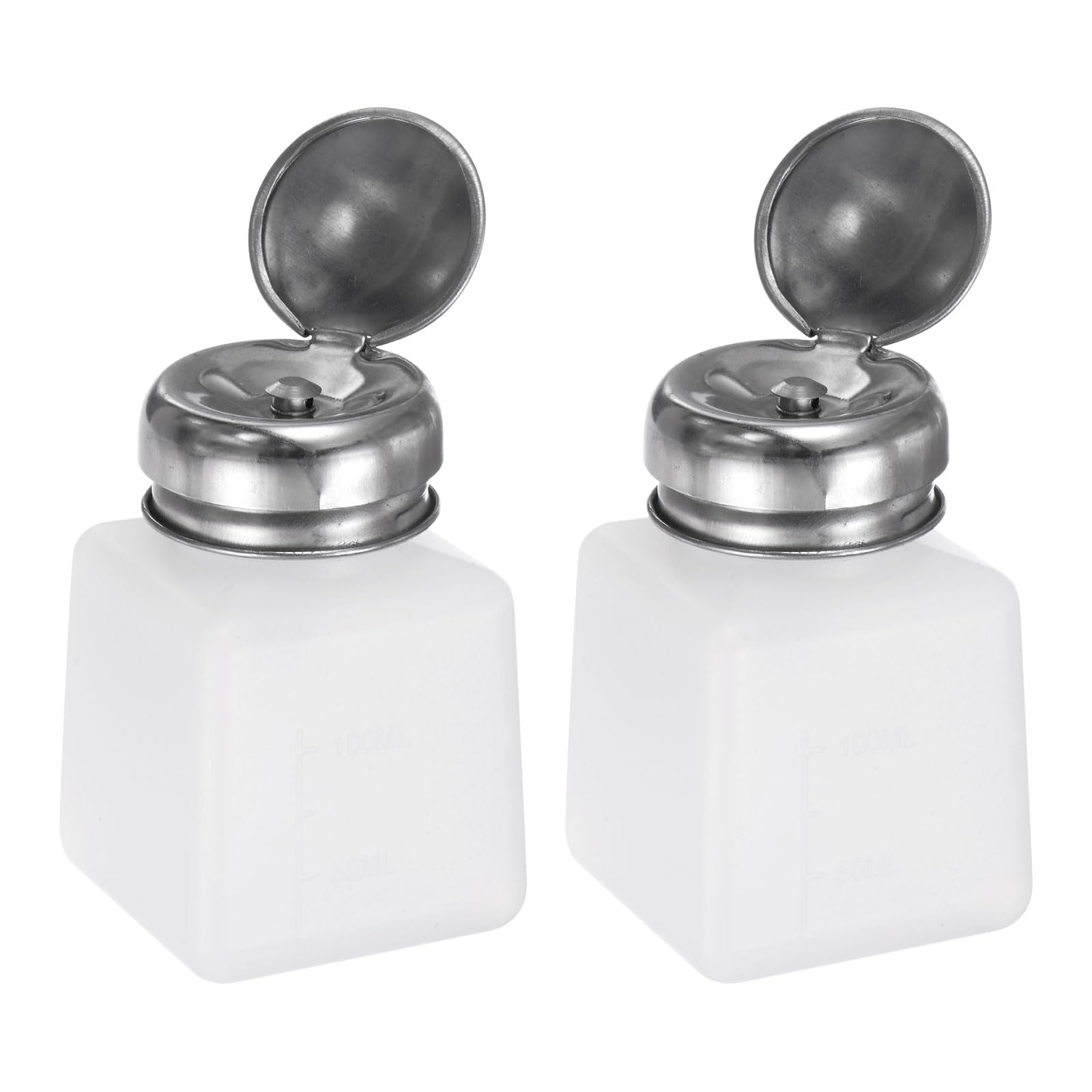 Amazon.com: HARFINGTON 2pcs Solvent Alcohol Dispenser 100ml(3.4oz) Push ...
