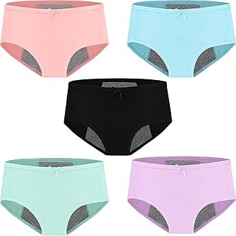 Hellove Culotte de protection menstruelle en coton anti-fuite pour ...