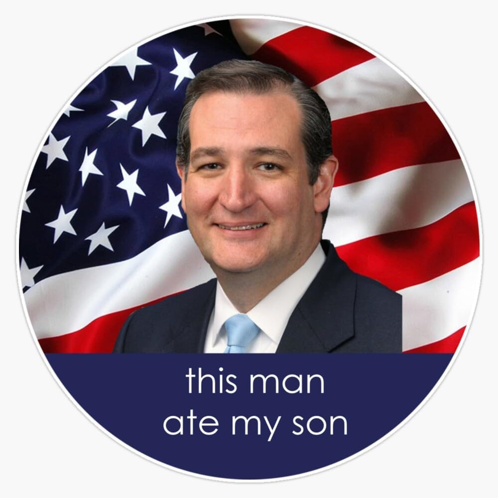 Amazon.com - This Man Ate My Son Meme Sticker Vinyl Decal Bumper Sticker 5"