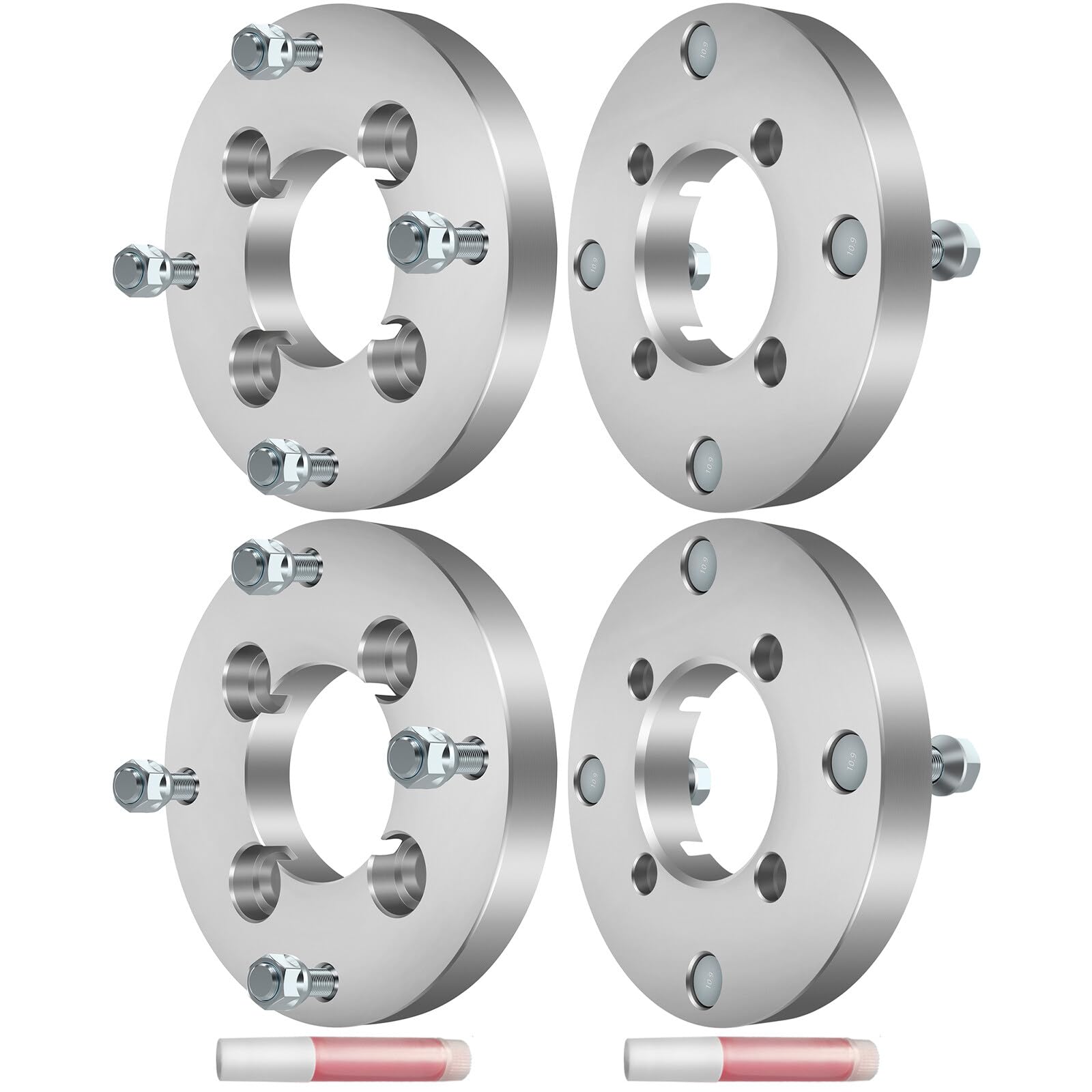 Amazon.com: ECCPP 4PCS 4 Lug 1" Wheel Adapters 4x110 to 4x156 12x1.25 ...