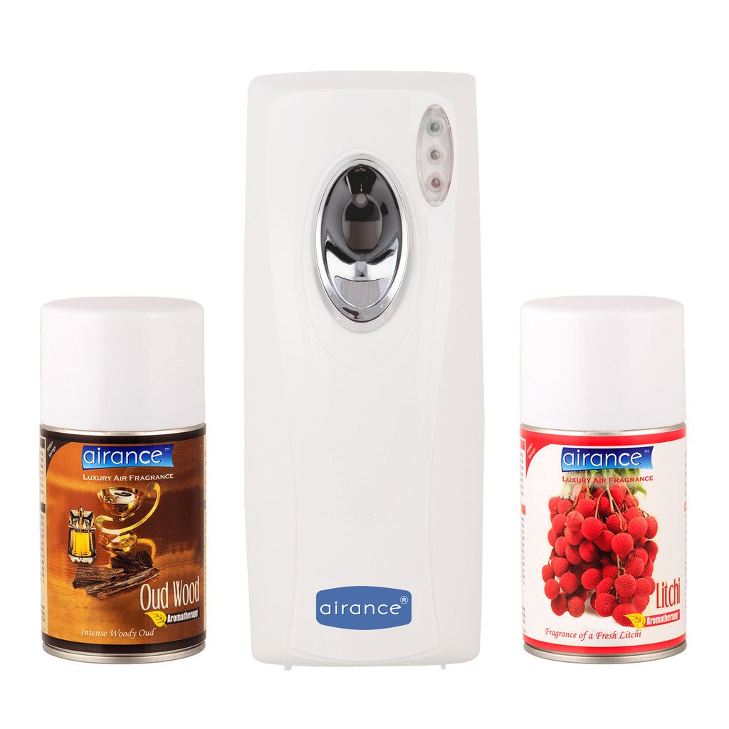 Airance Automatic Perfume Spray Machine Aerosol Room Freshner Dispenser ...