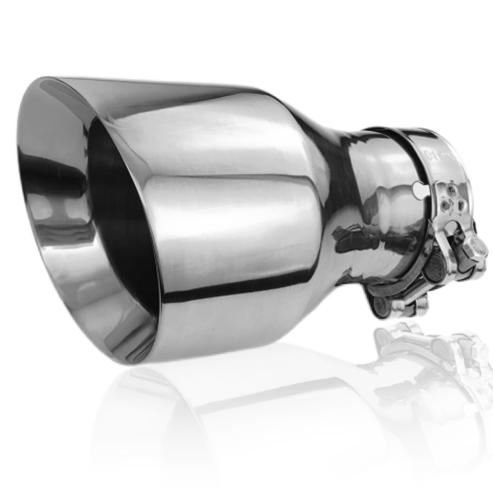 Amazon.com: Atokrtact 2.5 to 4 Inch Exhaust Tip 2.5"Inlet to 4"Outlet ...