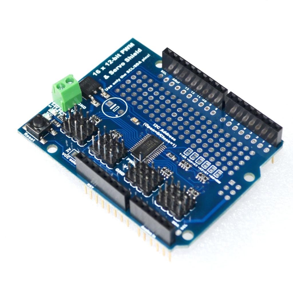 Motor/Stepper/Servo/Robot Shield for Arduino I2C v2 Kit w/PWM Driver TOP : Amazon.com.mx ...